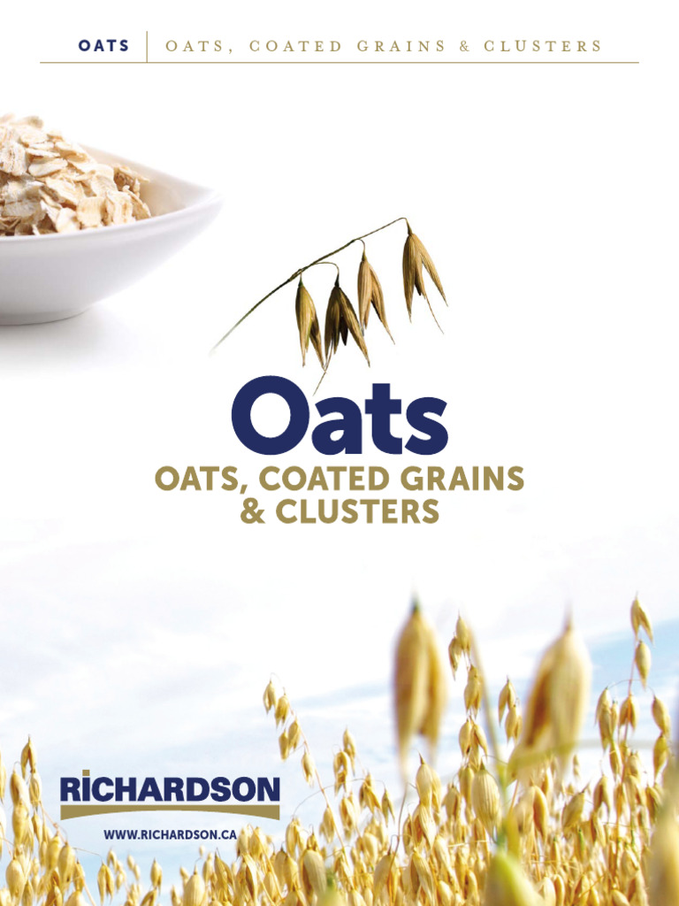 Oats-Brochure-English | PDF | Oat | Whole Grain