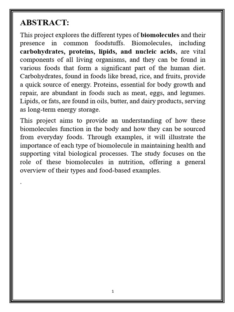 Chemistry Project Class 12 PDF | PDF | Lipid | Carbohydrates