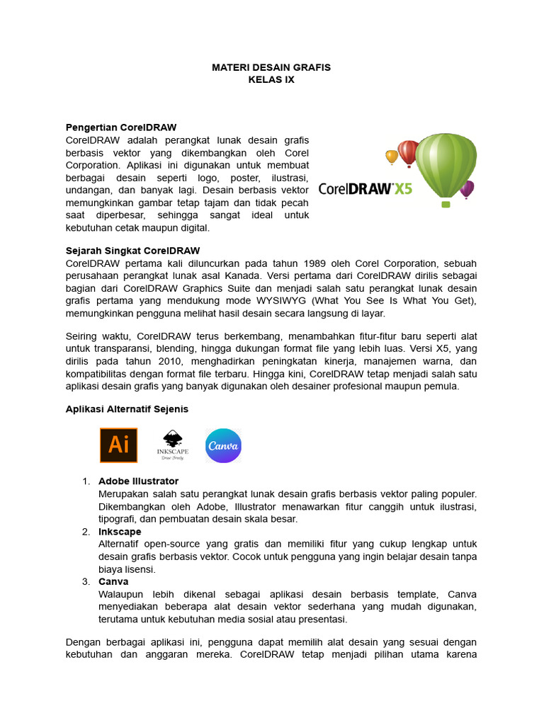 Tools CorelDRAW | PDF