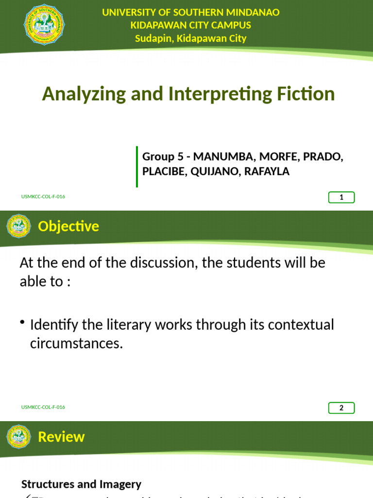 Analyzing and Interpreting Fiction | PDF | Novels | Novella