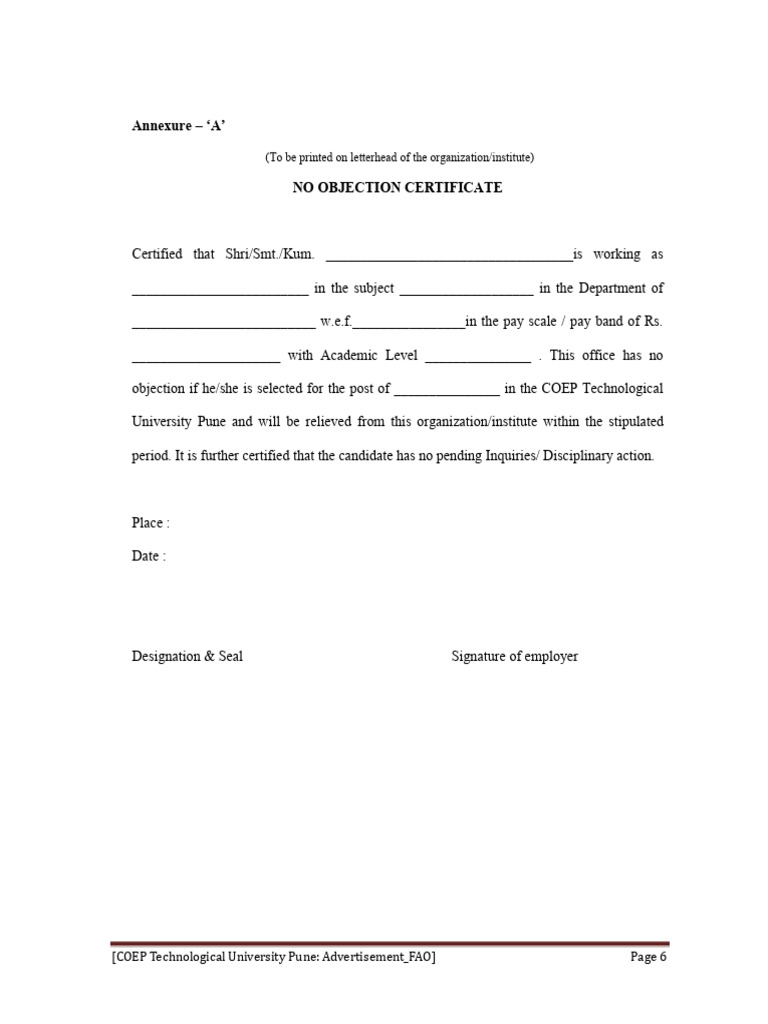 Annexure A | PDF