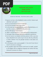 Epithalamion Summary | PDF | Edmund Spenser