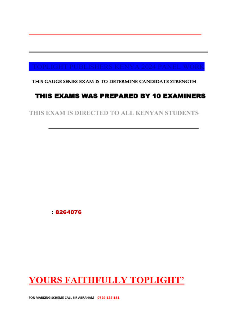 Computer Pp1 Final Gauge Prediction 2024 | PDF | Spreadsheet ...