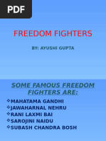 100 Indian Freedom Fighters | PDF