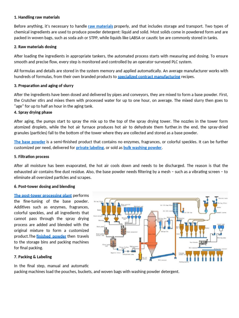 Detergents | PDF | Industrial Processes | Materials