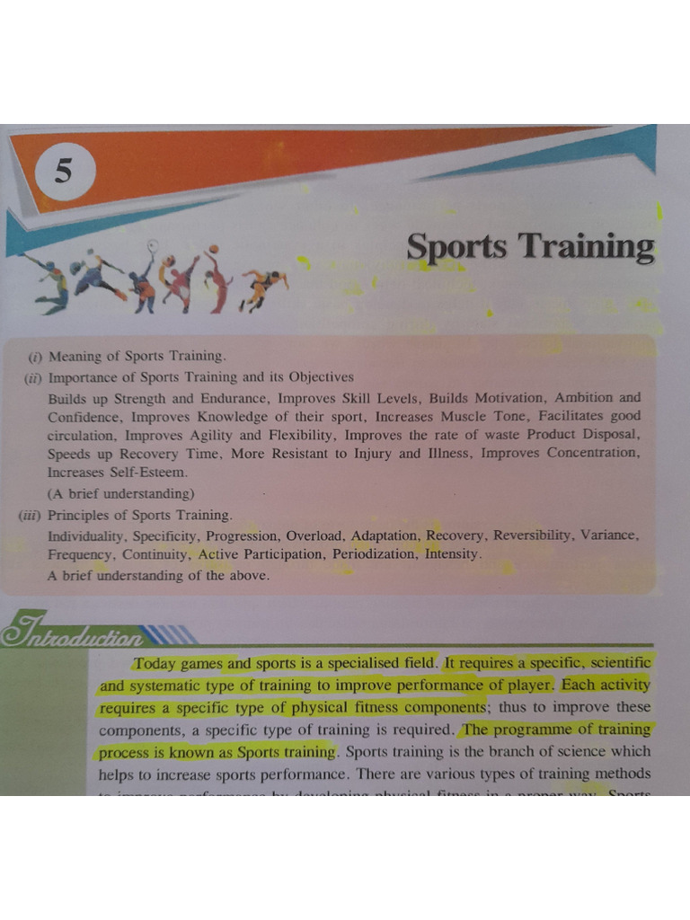 Sports Training | PDF