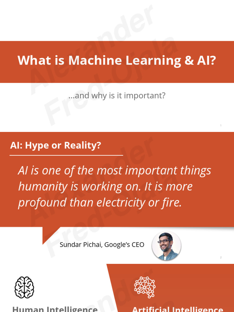 1.1.1 What Is Machine Learning - Alexander Fred-Ojala | PDF | Artificial Intelligence ...