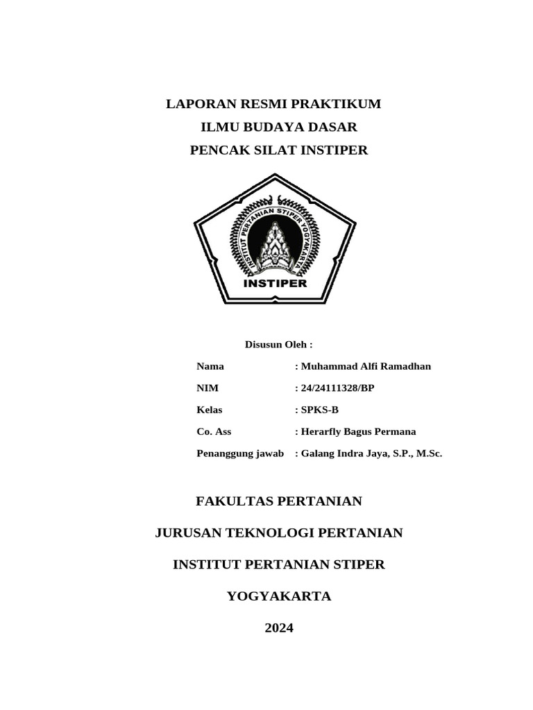 Laporan - Resmi - Ibd Alfi | PDF