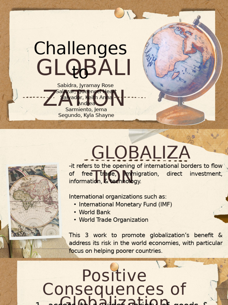 Challenges of Globalization | PDF | Globalization | Business Ethics