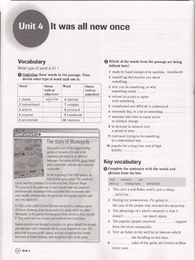 Complete IELTS (Unit 04) | PDF