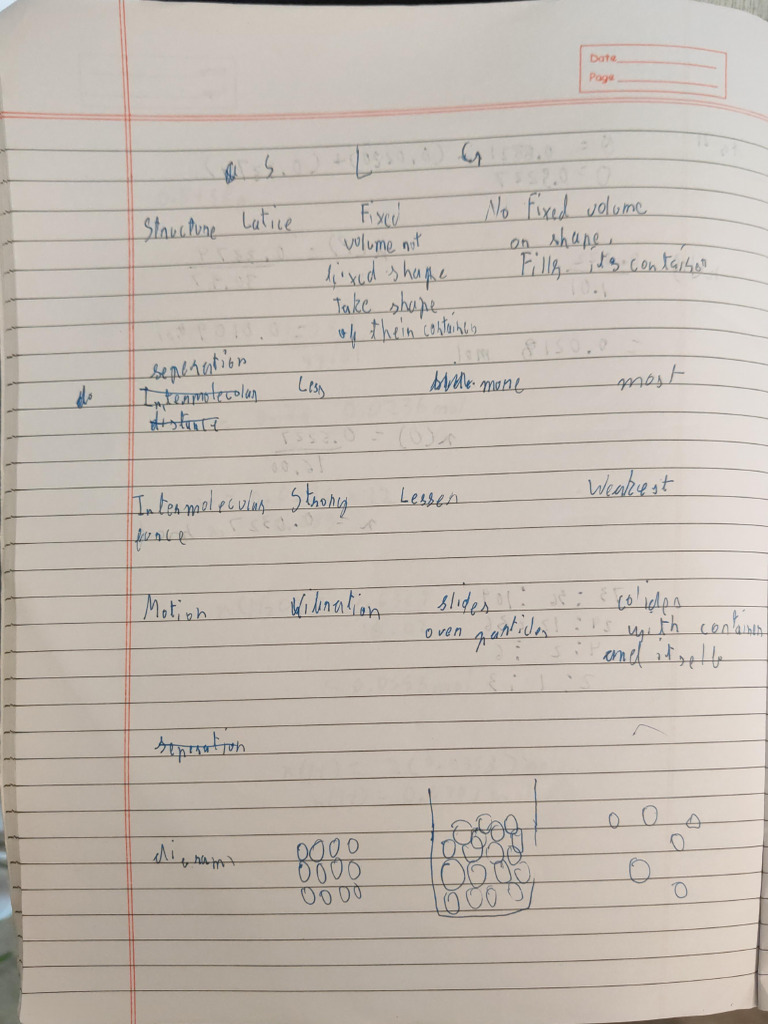 Thermal Energy Notes and Density | PDF