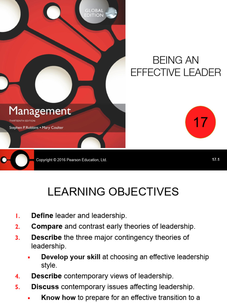 Week 14 - Being An Effective Leader | PDF | Leadership | Power (Social ...