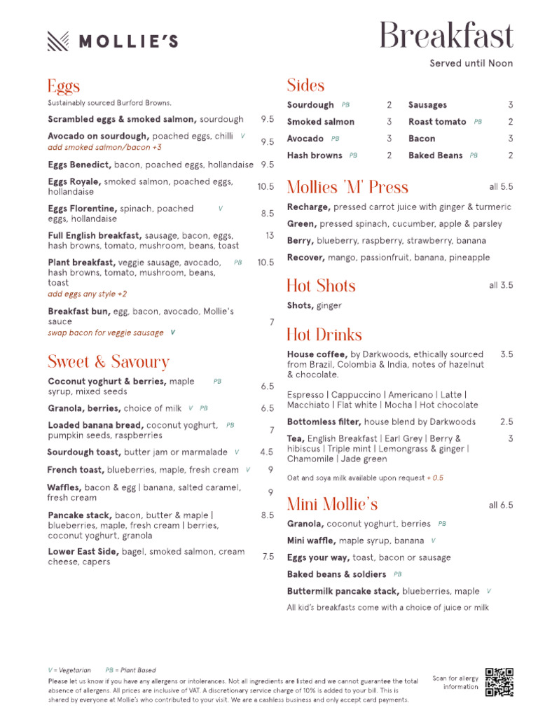 Continental Breakfast Menu Options | PDF | Foods | Cuisine