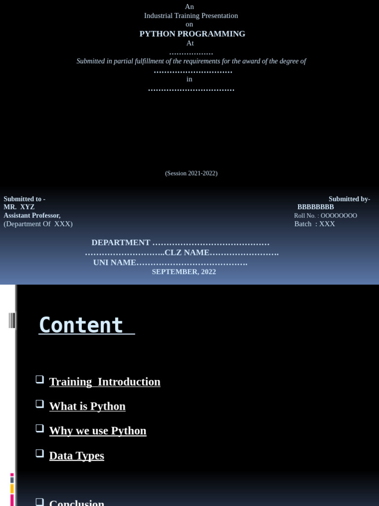 Pythonppt 230111072927 1c7002a5 | PDF | Computer File | Python ...