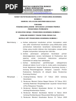 SK Penyelenggaran ILP DI PUSTU | PDF