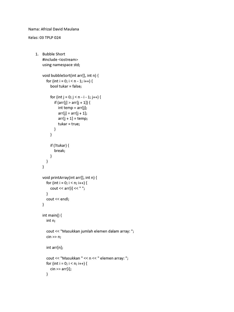 Afrizal David Maulana | PDF