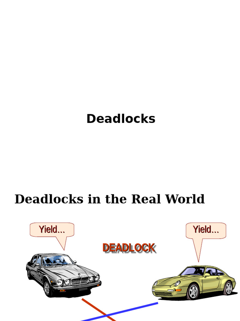 Deadlocks Part 1 Pdf Concurrency Computer Science Computing