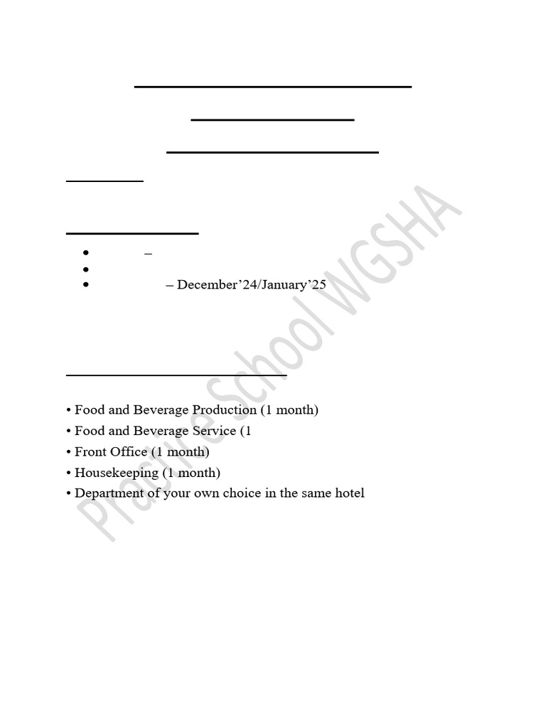 Internship Requirements | PDF | Internship | Job Hunting