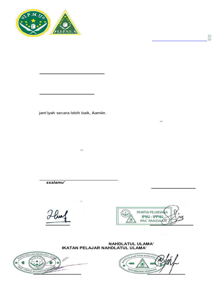 01 - Surat Izin Tempat FGD | PDF