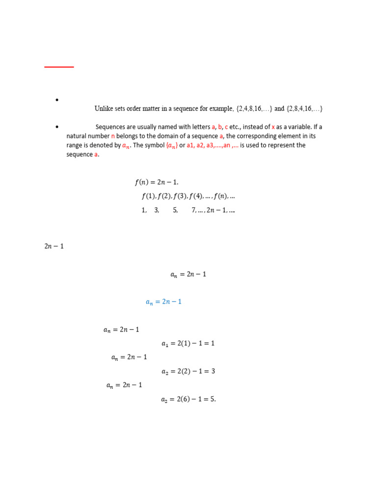 Understanding Arithmetic Sequences and Series | PDF | Function (Mathematics) | Sequence