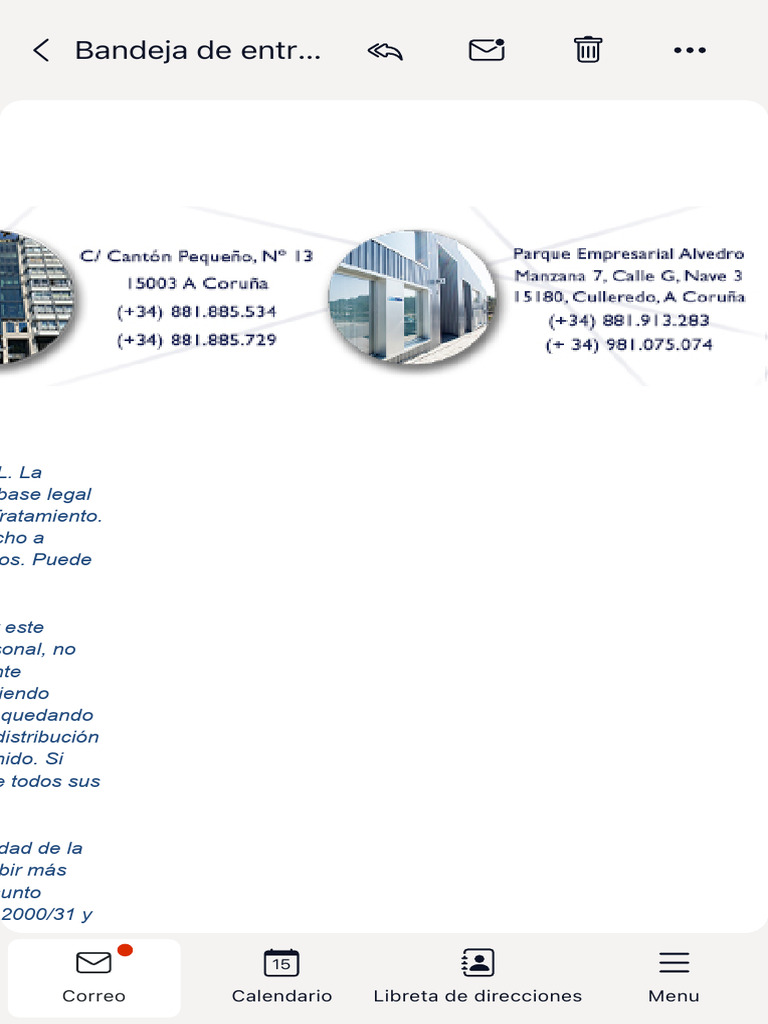 Correo - Mayder Servicios Integrales - Correo Profesional 18 | PDF