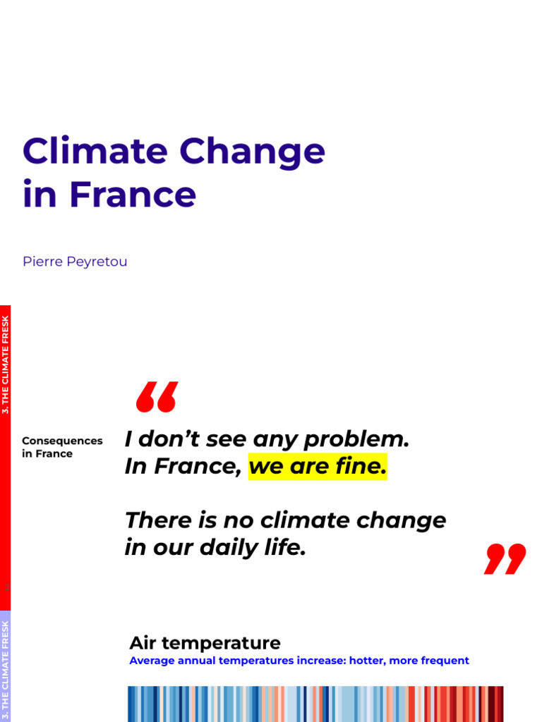 Climate Change Impacts in France | PDF | Drought | Climate