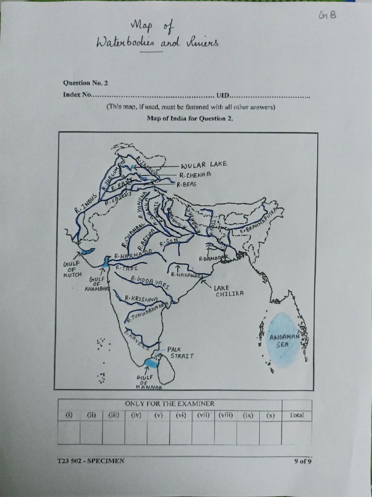 Icse Map Pointing Full Syllabus India Pdf
