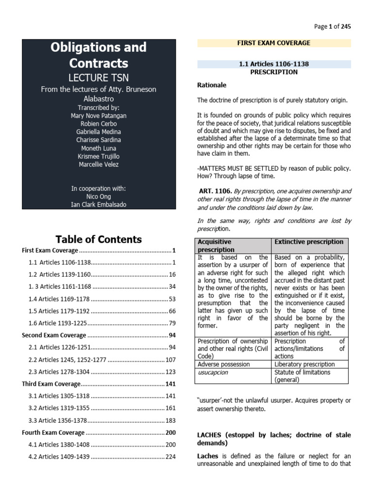 Oblicon-Alabastro-2021 | PDF | Laches (Equity) | Legal Guardian