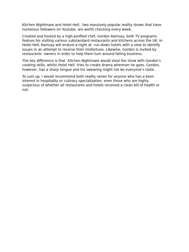 Essay TV Series | PDF