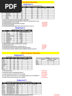 Excel Practice Exercises Collection | PDF | Payroll | Microsoft Excel