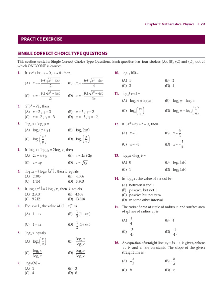 Physics Assignment-Mathematical Tools | PDF | Area | Trigonometric Functions