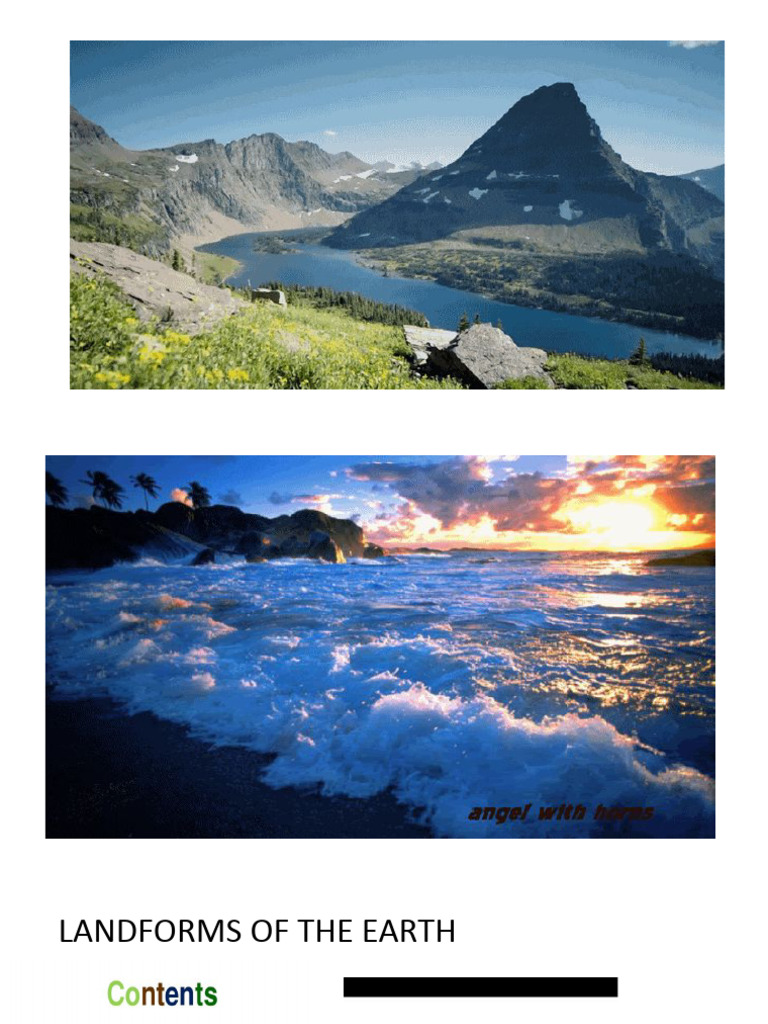 Landforms Ppt Pptx Pdf Plateau Mountains