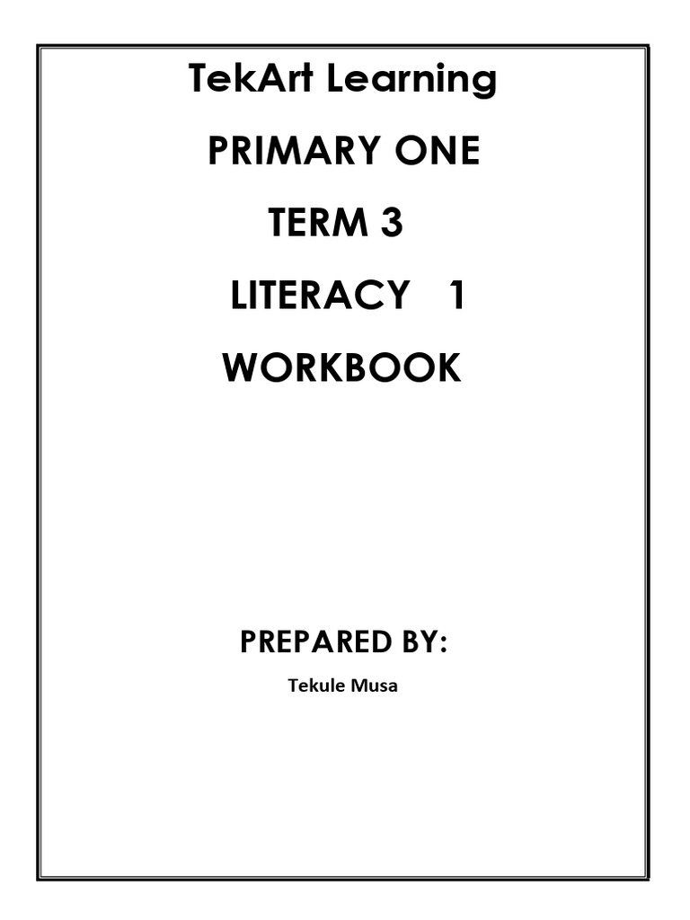 P1 Term 3 Literacy Learner Workbook | PDF | Insects | Plants