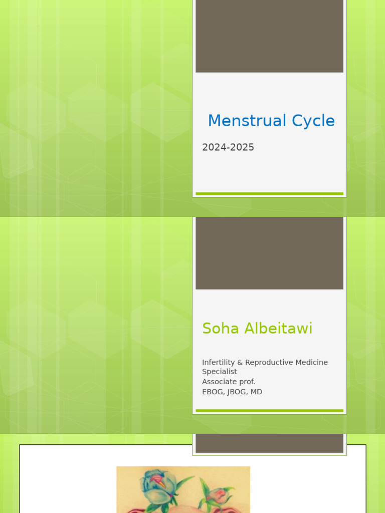 Normal Mens Cycle - For Students | PDF | Menstrual Cycle | Human ...