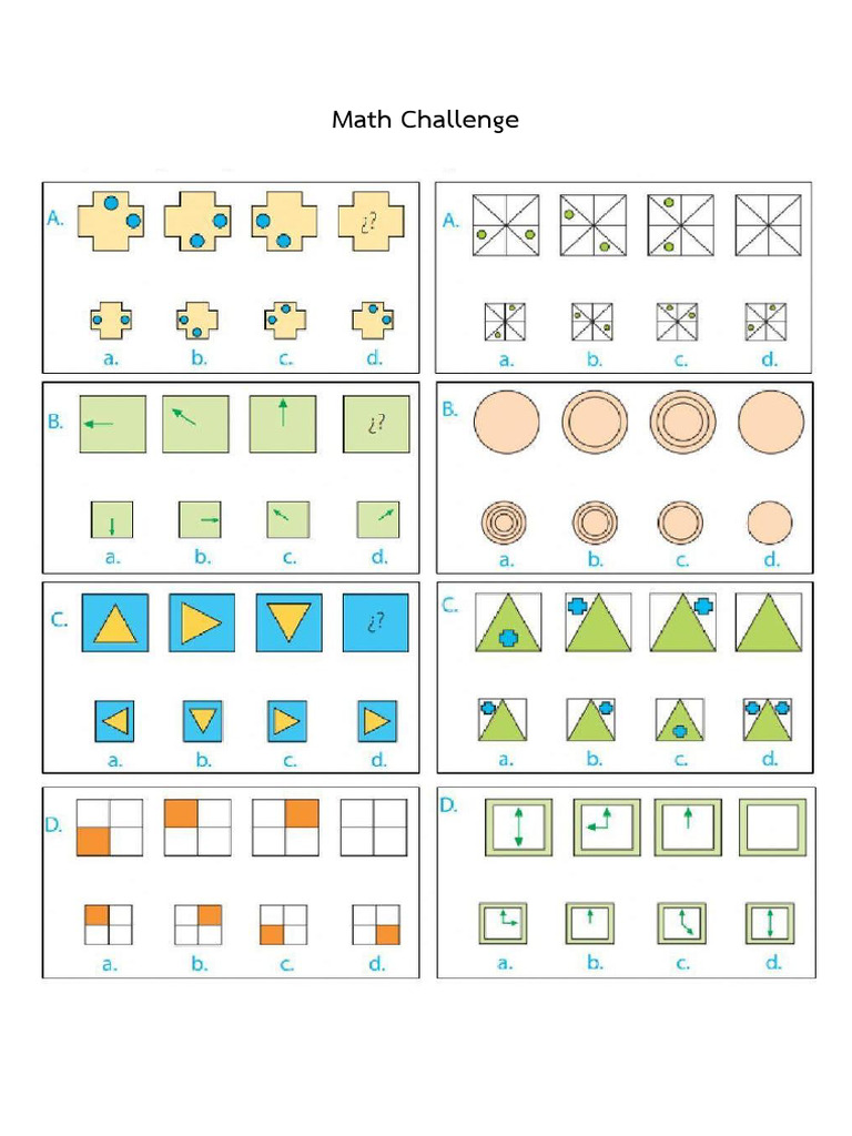 Math Challenge | PDF