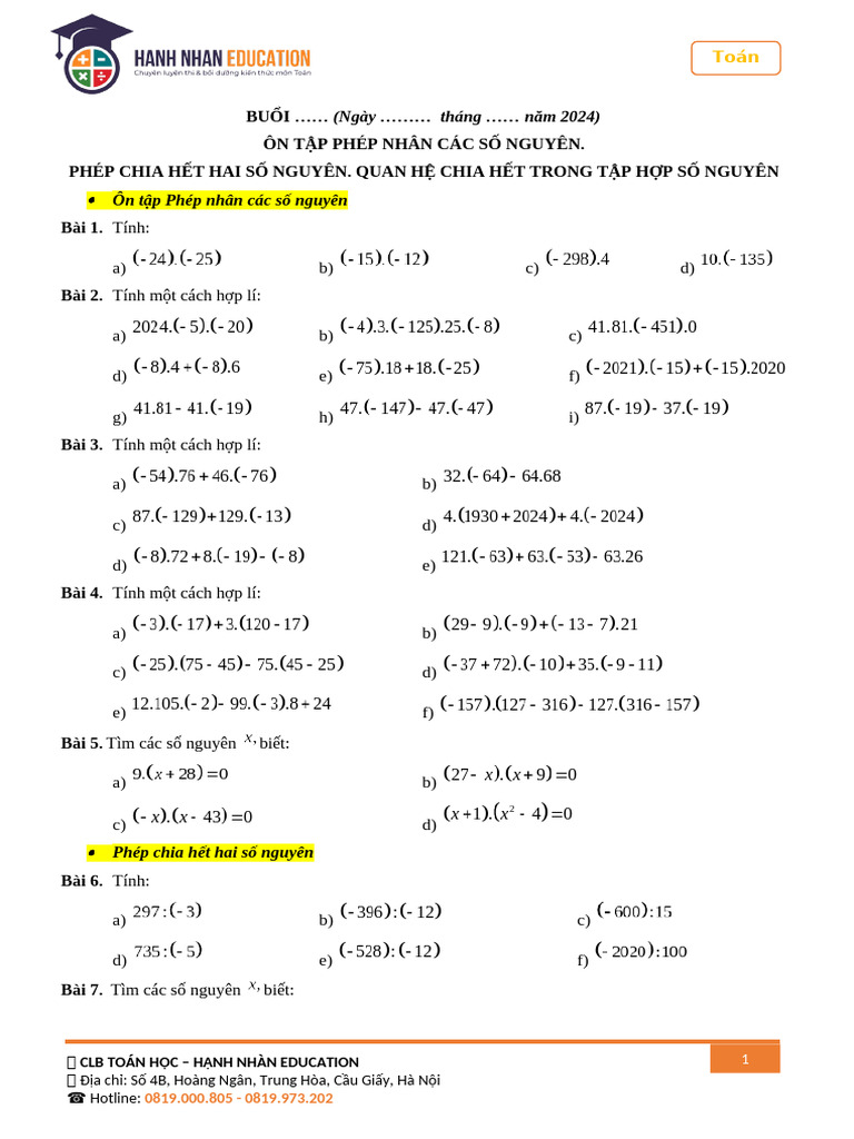 [6A2] -B.10 -PHIEU HOC & BTVN -07.12.2024 | PDF