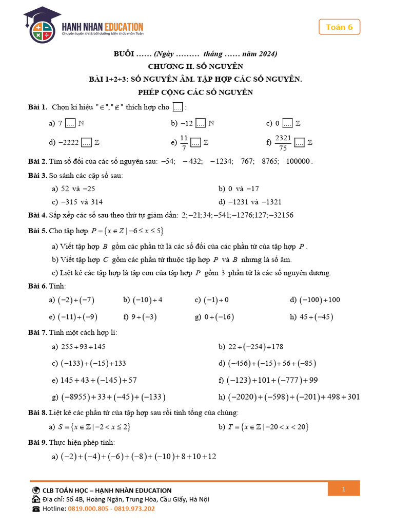 [6A2] -B.08 -PHIEU HOC & BTVN -23.11.2024 | PDF