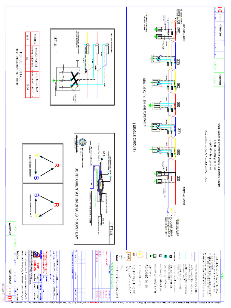 Power Cable Schematic | PDF