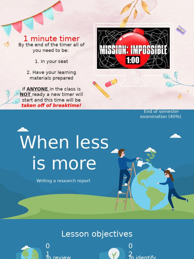 G7 W13 L2&3 How To Write A Research Report - Prosal | PDF | Evaluation | Human Communication