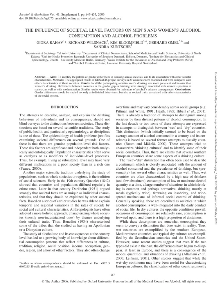 The Influence of Societal Level Factors | PDF | Human Development Index ...