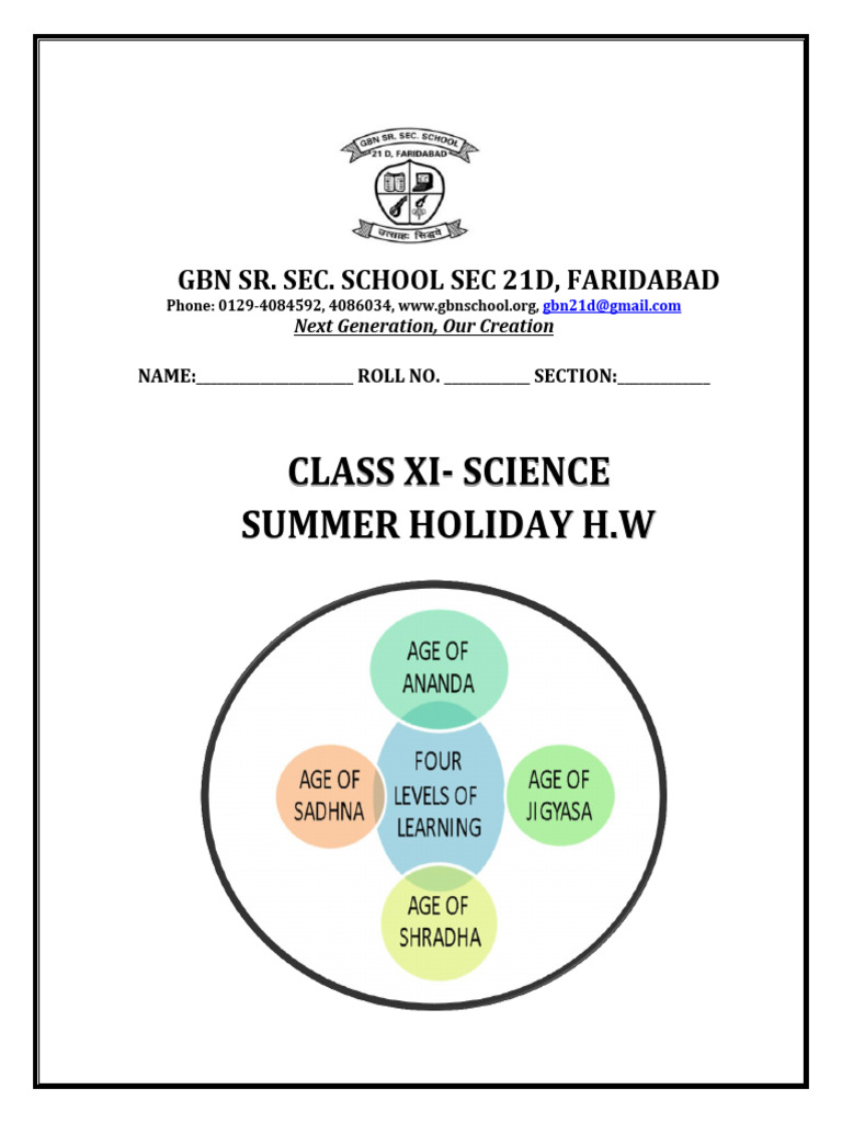 Class 11 Science Final HHW 2023-24 | PDF | Http Cookie | Leaf