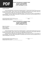 PARENTAL CONSENT FORM - Template Pursuant To Annex C of DepEd Order No ...