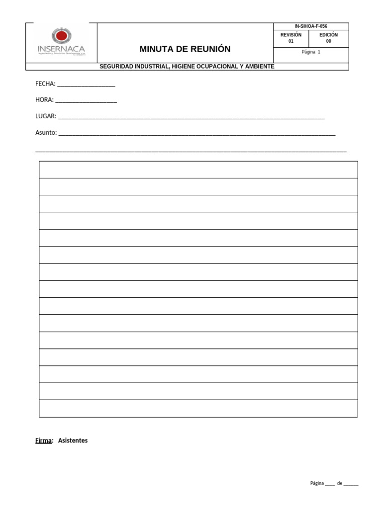56 in-sihoa-f-056 Hoja de Minuta | PDF