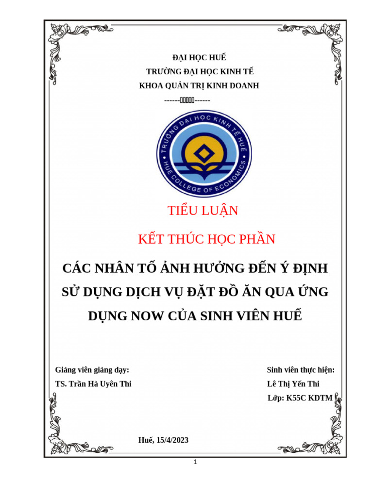 tiểu luận ppnc | PDF