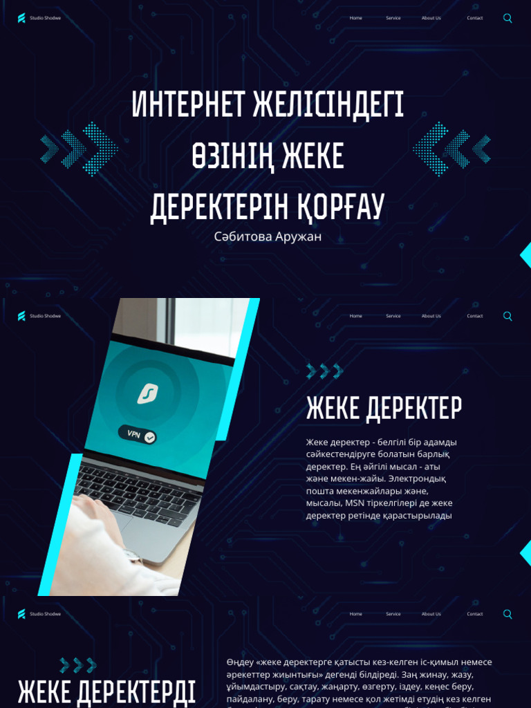 Blue Futuristic Technology Presentation | PDF