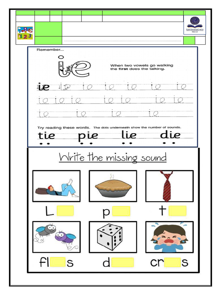 English KG2 Topic3 W2 U2 WorkSheet3 Extra (Damietta) | PDF