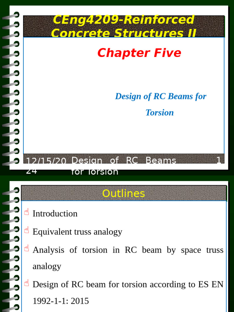 RC-II Chapter 5 | PDF | Beam (Structure) | Bending