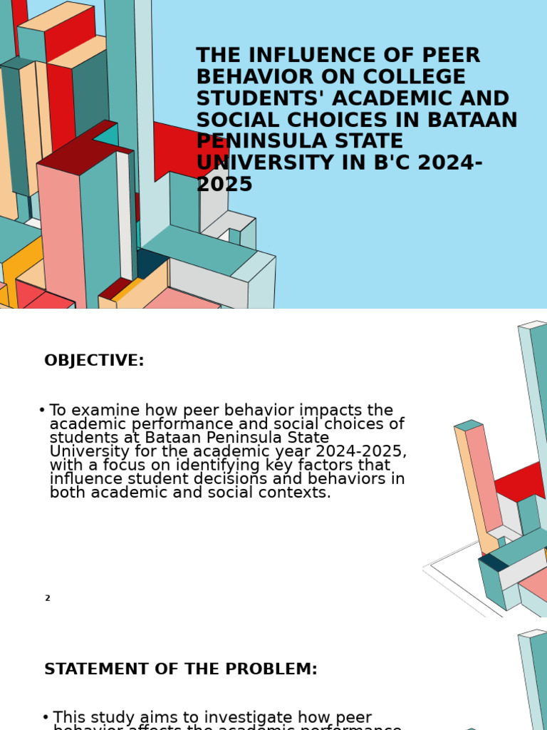 The Influence of Peer Behavior On College Students | PDF