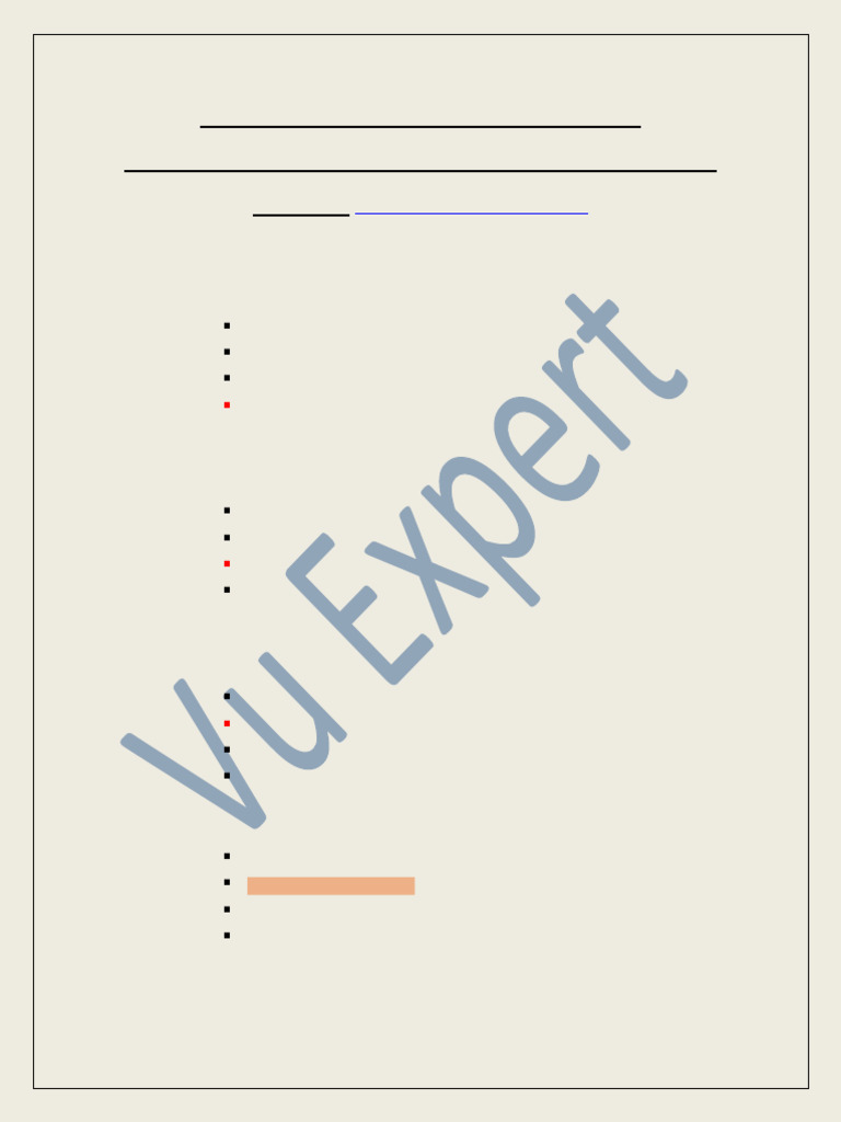 CS101 MidTerm Solved Mcqs For Preparation 14.12.2024 | PDF | Computer Network | Graphical User ...