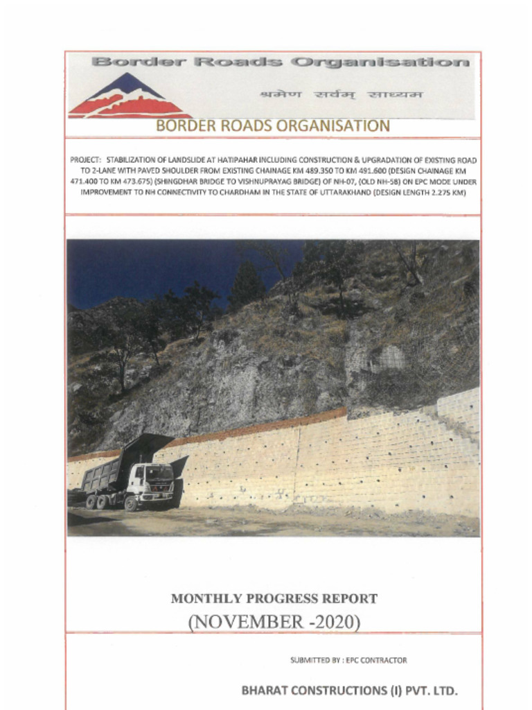 MPR November 2020 Hatipahar | PDF